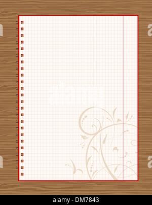 Clean wooden vertical background. Vector Illustration for high ...