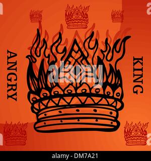 An image representing an angry king Stock Vector Image & Art - Alamy
