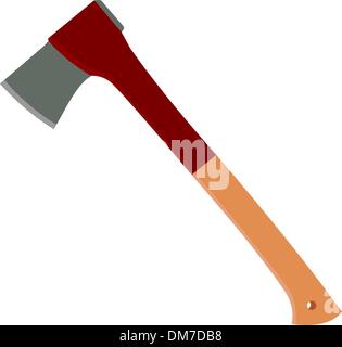 Realistic illustration axe - vector Stock Vector Image & Art - Alamy