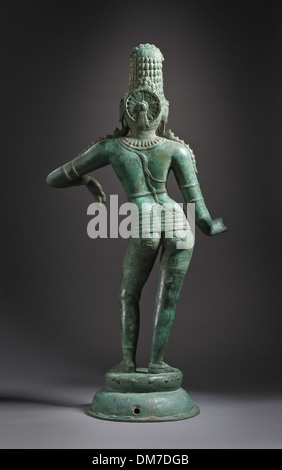 This artwork depicts the scene where Krishna, alongside sages ...