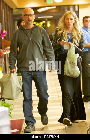 Moby and a friend shopping at Gelson's Supermarket in Beverly Hills Los ...