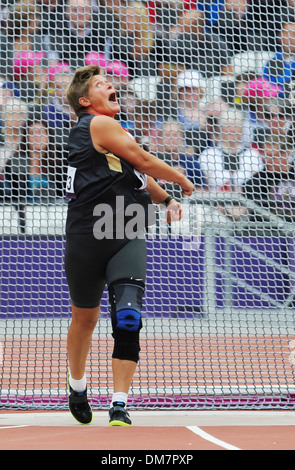 Sienna Christen (GER) London 2012 Paralympic Games - Women's discus ...