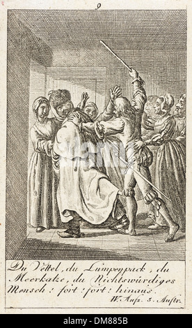 This scene from Shakespeare's 'Macbeth' depicts Lady Macbeth and ...