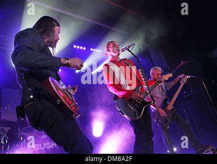 Chris Traynor, Gavin Rossdale and Corey Britz of Bush during the Dance ...
