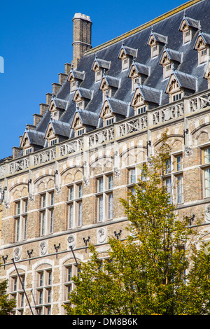 Architecture in Ypres Belgium Stock Photo - Alamy