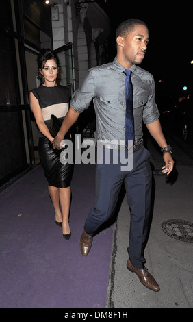Cheryl Cole enjoys a late dinner with new beau Tre Holloway at Sumosan ...