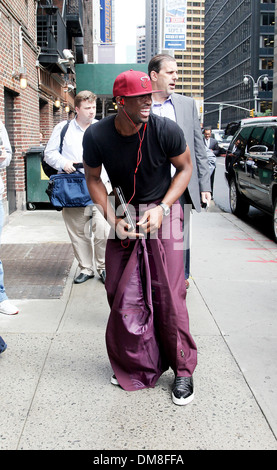 NBA World Champion Dwayne Wade of Miami Heat at Ed Sullivan Theater for ...