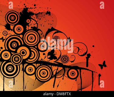 Grunge dirty shapes and silhouettes for your design. Black collection ...