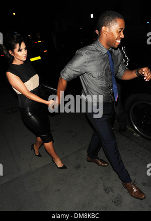 Cheryl Cole enjoys a late dinner with new beau Tre Holloway at Sumosan ...