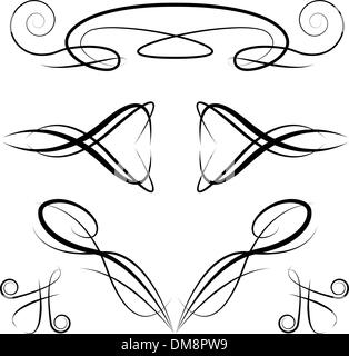 An image of a elegant swirl design elements Stock Vector Image & Art ...