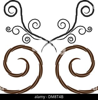 An image of a rope pattern swirl set Stock Vector Image & Art - Alamy
