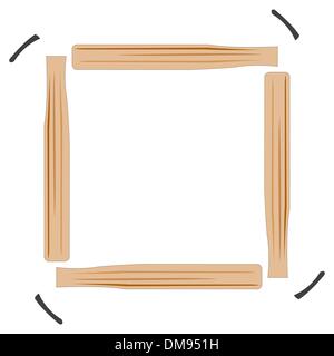 hammer photo frame against white background, abstract vector art ...