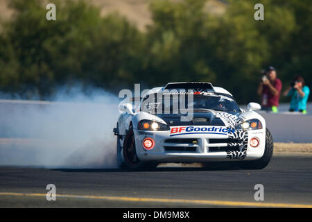 21 August 2009: Nuformz/Mopar driver Samuel Hubinette of Newport Coast ...