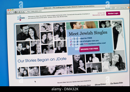 Jdate - Jewish singles dating website Stock Photo - Alamy