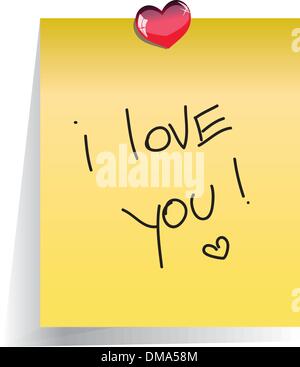 Text I love you, hand written words, pink hearts. Seamless pattern ...