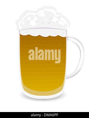 cup of beer bubbles Stock Vector Image & Art - Alamy