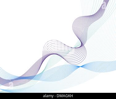 glowing water waves Stock Vector Image & Art - Alamy