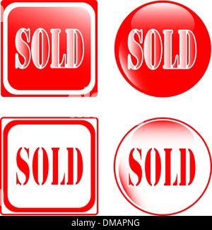 Real estate investment sales isolated cartoon vector illustrations ...