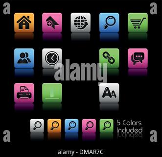 box chain color icon vector illustration Stock Vector Image & Art - Alamy