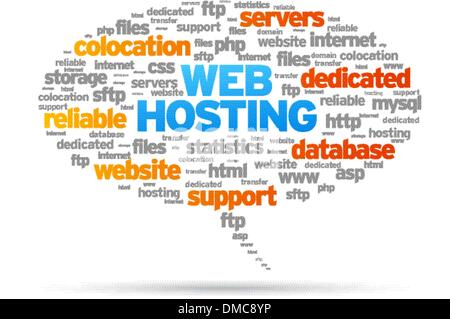 Web hosting design Stock Vector Image & Art - Alamy