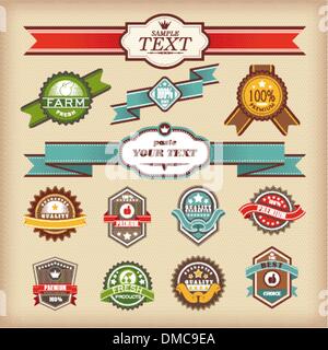 classic vintage frame labels set of six Stock Vector Image & Art - Alamy