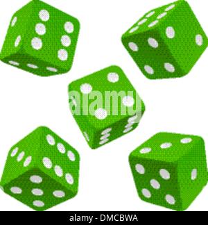 blue dice icon Stock Vector Image & Art - Alamy
