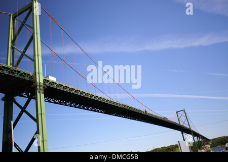 A. Murray MacKay Bridge linking the Halifax Peninsula with Dartmouth ...