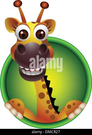 cute giraffe head cartoon Stock Vector Image & Art - Alamy