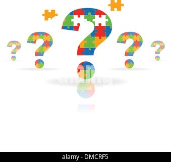 question mark puzzle Stock Vector Image & Art - Alamy