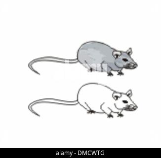 cartoon rat doodle Stock Vector Image & Art - Alamy