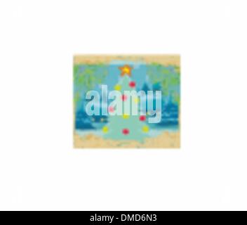 Abstract christmas tree card Stock Vector Image & Art - Alamy