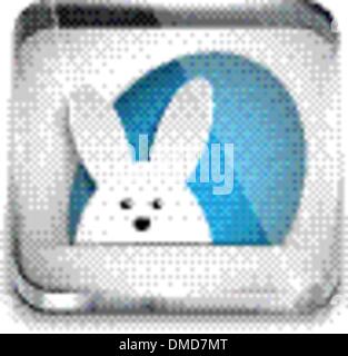 Happy easter button Stock Vector Image & Art - Alamy