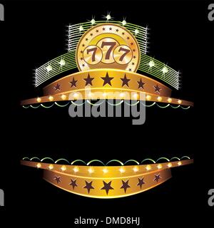 Casino sign icon green Stock Vector Image & Art - Alamy
