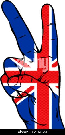 Peace for England flag Stock Vector Image & Art - Alamy