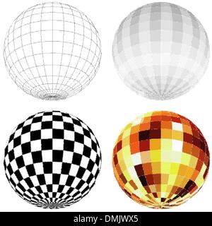 Isolated disco sphere vector design Stock Vector Image & Art - Alamy