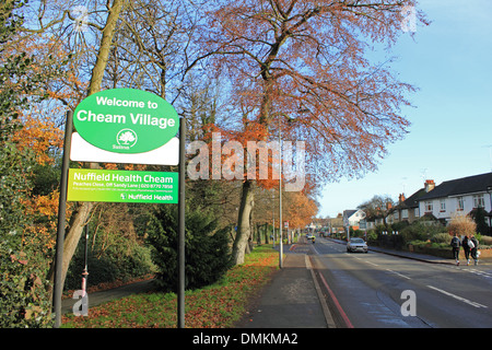 Cheam in London borough of Sutton, England, UK Stock Photo - Alamy