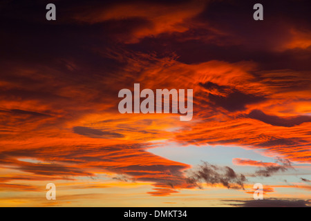 Sunset @ Todwick south Yorkshire England United Kingdom Stock Photo - Alamy