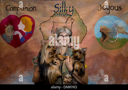 Orlando, Florida, USA. 15th Dec, 2013. VICKI ALL holds Taker, a Stock ...