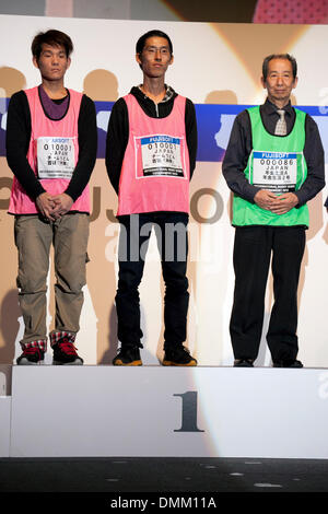 Tokyo, Japan - The Robot operators Hayato Minami and Mazmitzu Hamaguchi ...
