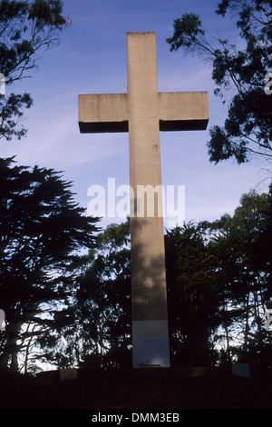 Mount Davidson Cross, San Francisco, California, USA Stock Photo - Alamy