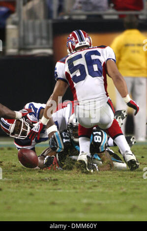 Carolina Panthers wide receiver Derek Wright (83) runs during an NFL ...