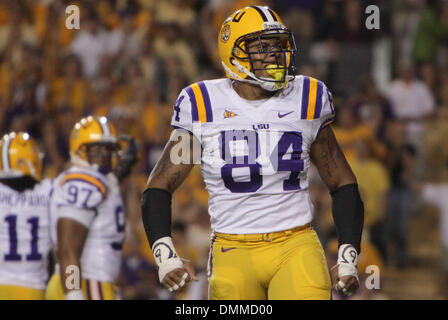 LSU defensive end, Rahim Alem, prior to Saturday nights SEC matchup ...