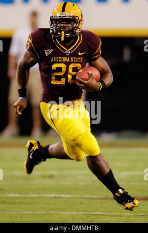Arizona State running back Cameron Skattebo runs with the ball during ...