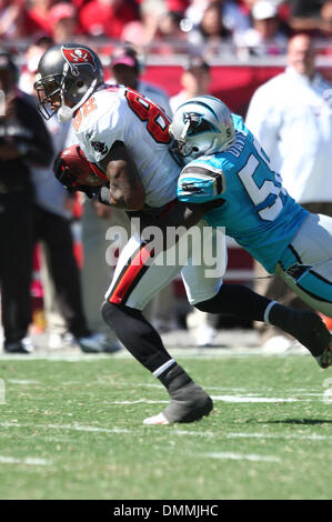 Tampa Bay Buccaneers linebacker John Bullock during an NFL football ...