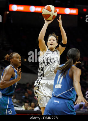 Minnesota Lynx's Candice Wiggins (11), Rashanda McCants (8), Anna ...