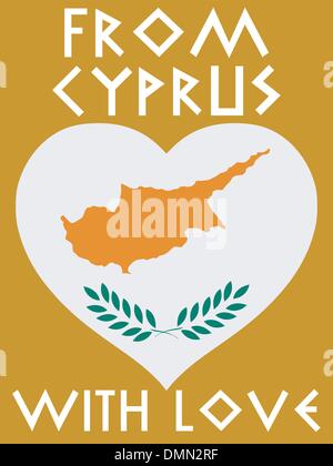 Cyprus Heart Shape Flag. Love Cyprus. Visit Cyprus. Western Asia. Asia ...