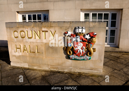 Kent Coat of Arms - Invicta Stock Photo - Alamy