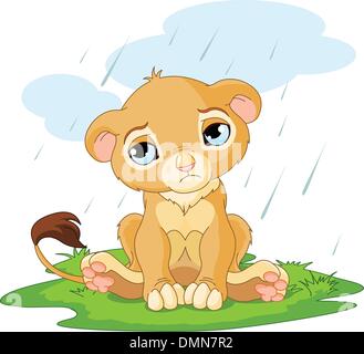 Cute Lion cartoon animal vector illustration Stock Vector Image & Art ...