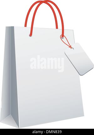 Blank Shopping tag vector illustration graphic design Stock Vector ...