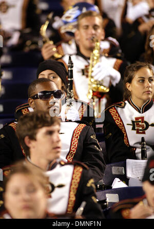 San Diego State Aztecs marching band watches as the Aztec's defeat the ...